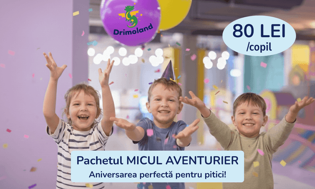 Petreceri Copii si Aniversari Timisoara - Drimoland